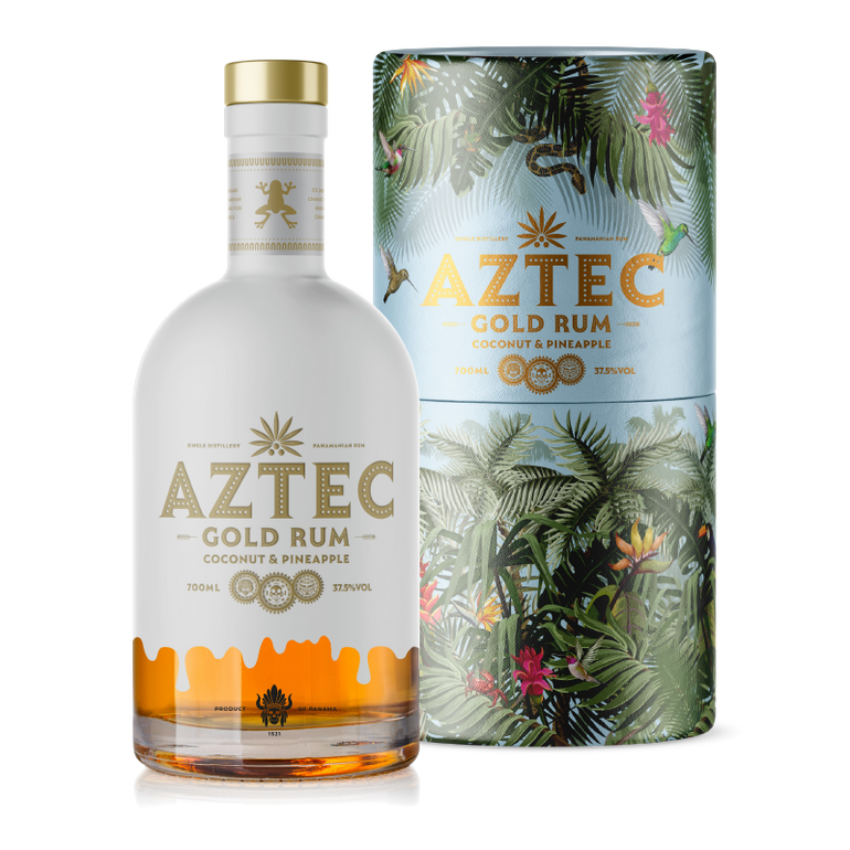 AZTEC GOLD RUM: COCONUT AND PINEAPPLE – Aztec Gold Rum